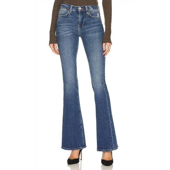 Frame Denim | Jeans | New Frame Le High Flare Jeans In Toledo | Poshmark